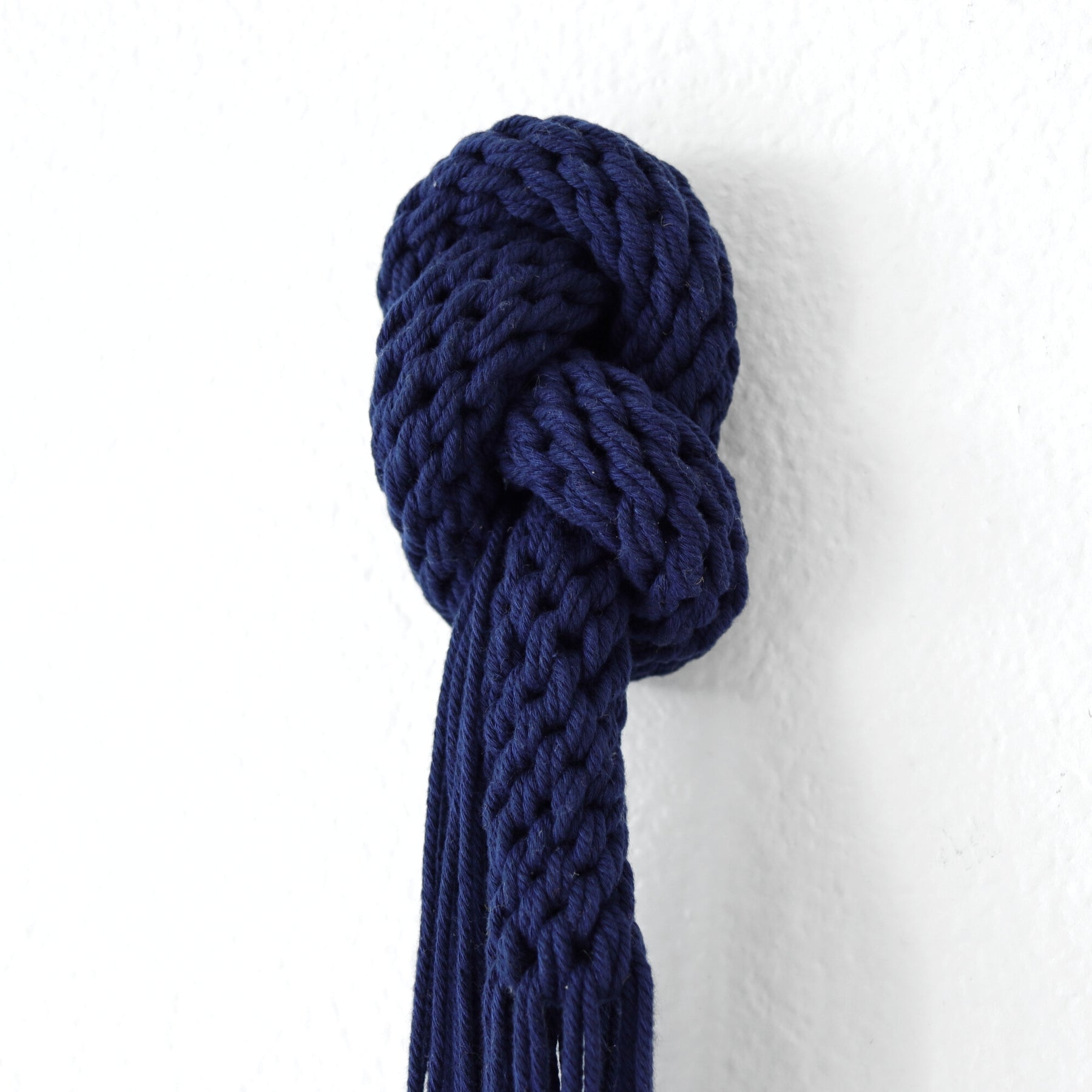 Knotted Fiber Art Sculpture- Connected | Yashi Designs – YASHI DESIGNS